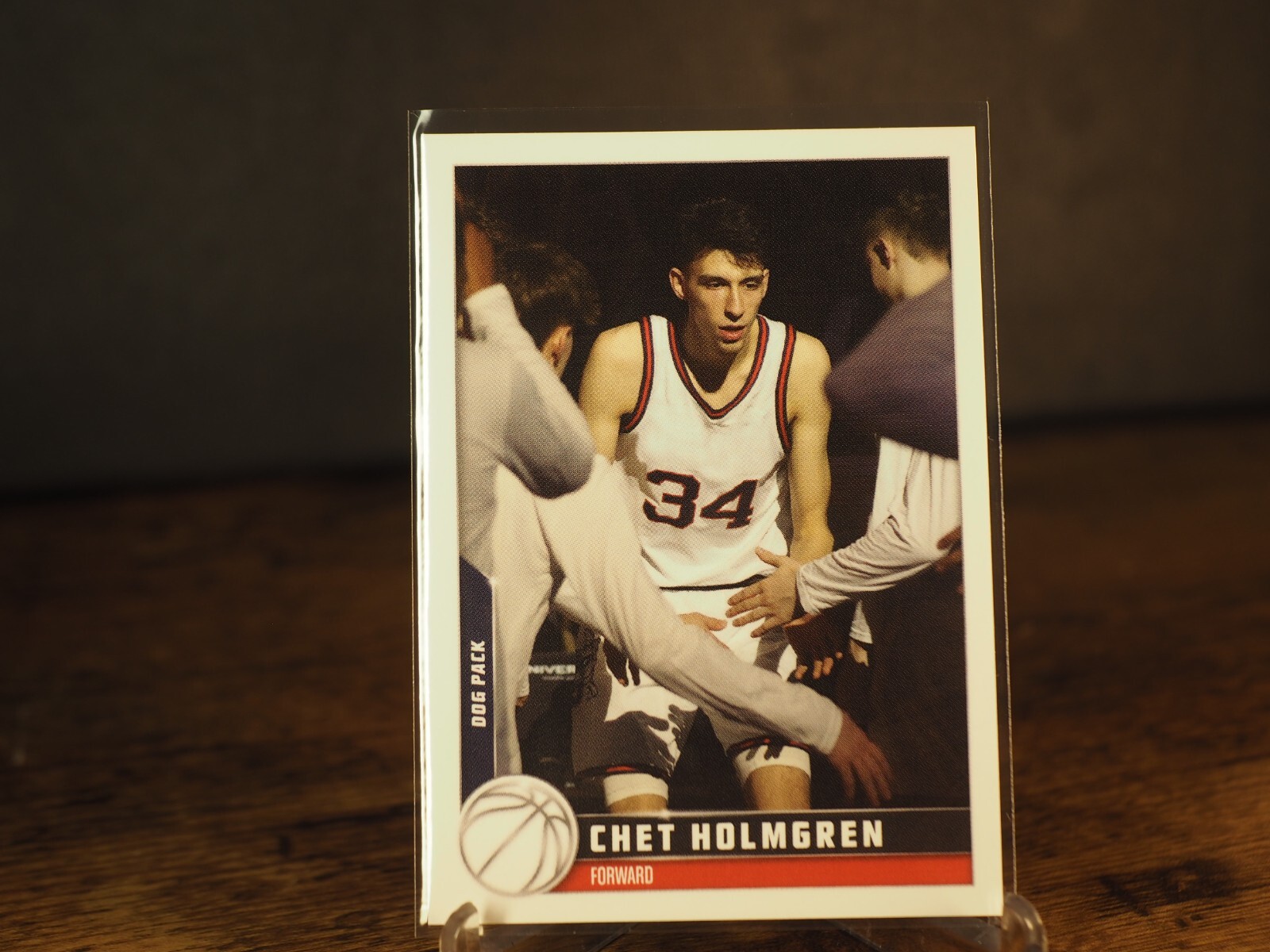 2022 TOPPS X CHET HOLMGREN ROOKIE 23 "DOG PACK" GONZAGA OK CITY THUNDER ...