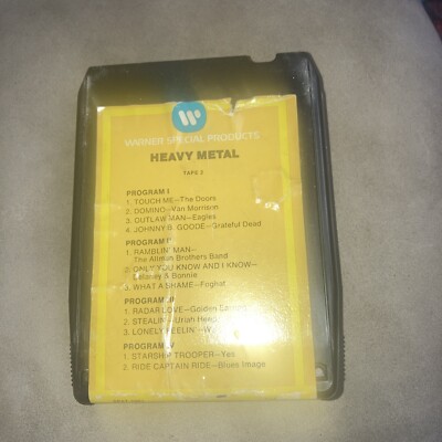 Heavy Metal Tape 2 Eight Track Cartridges | eBay