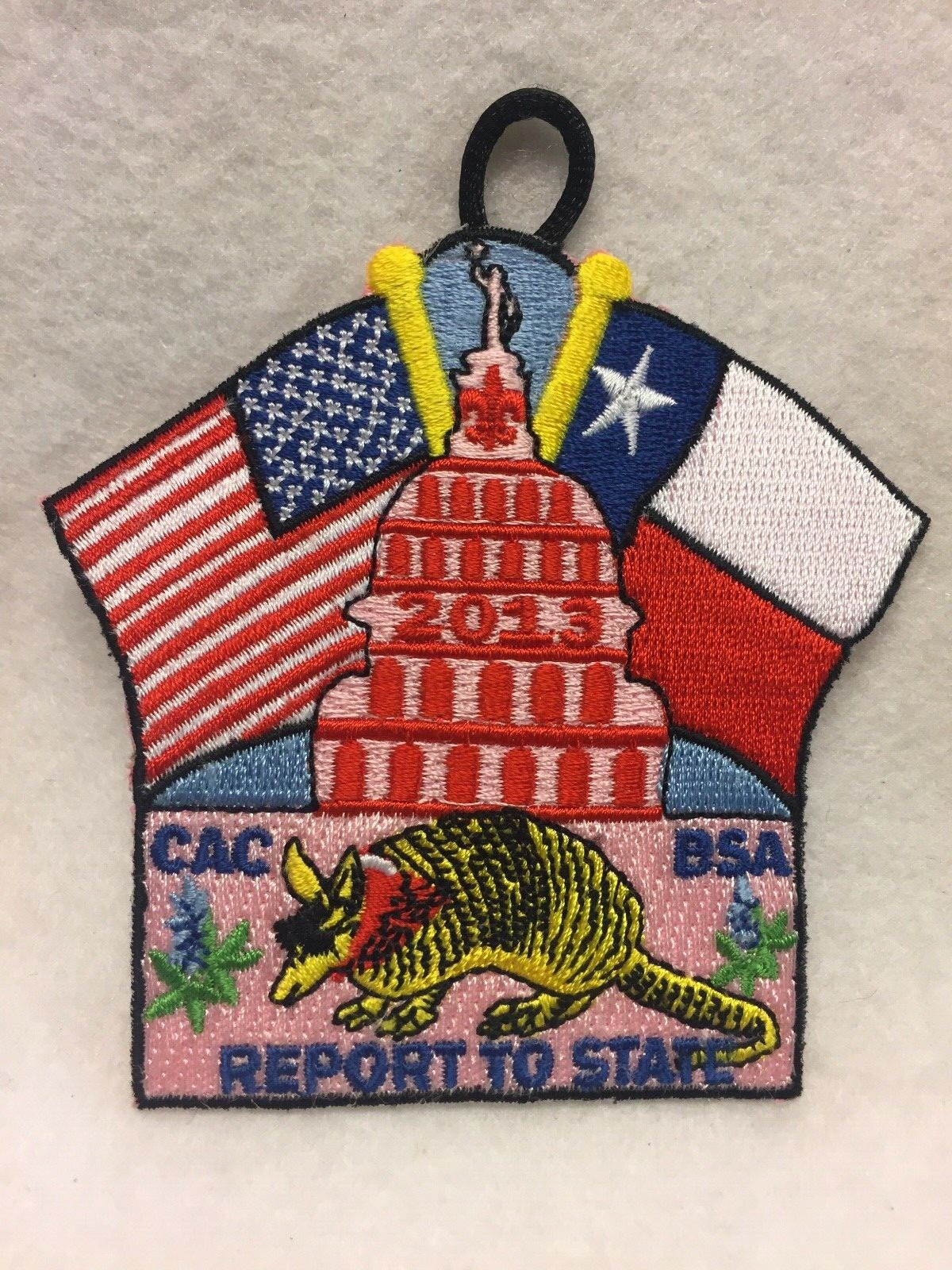 (jab-6) Boy Scouts - 2013 CAC BSA Report to the State patch | eBay