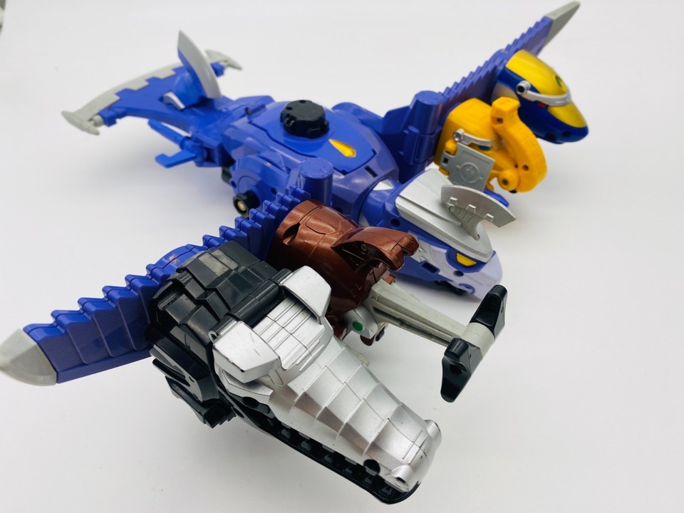 Power Rangers Super Megaforce Goseiger DX Megazord 5p Set Gosei Great # ...