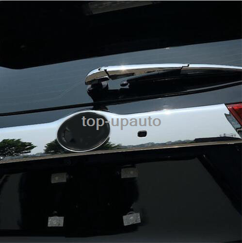 For 15-18 TOYOTA Highlander Chrome Rear Trunk Door Tail Gate Cover Trim ...