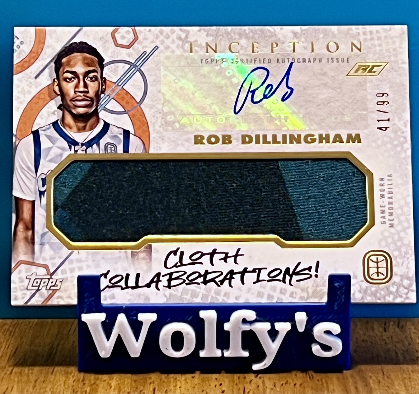 Rob Dillingham 2022 Topps Inception Auto Relic Patch Overtime Elite OTE ...