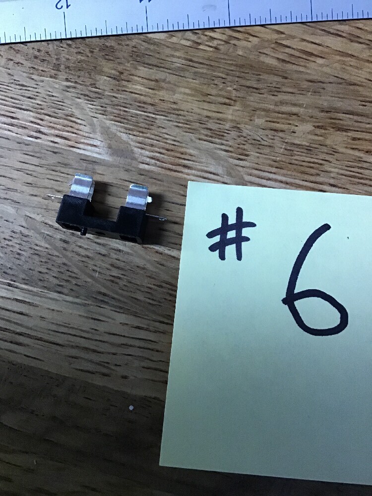 (1) 5mm x 20mm Panel Mount Fuseholder, Fuse Holder Thru Hole Solder | eBay