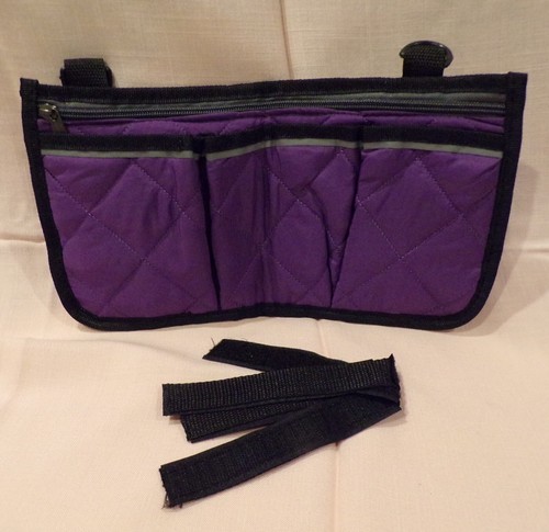 Wheelchair Side Pockets - Easily Attached by a Simple Hook and Loop ...