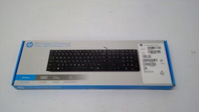 New HP 320K Desktop Wired USB Keyboard US - BLACK 9SR37AA#ABA 9SR37UT# ...