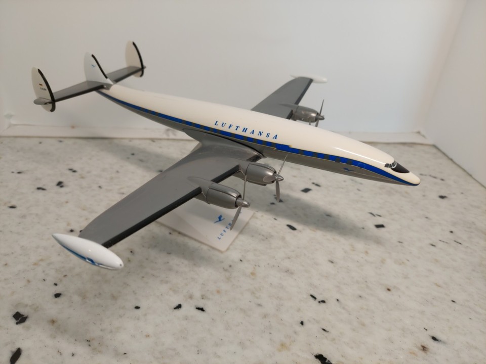 Lockheed # 1049 Super Constellation Desktop Lufthansa Airplane | eBay