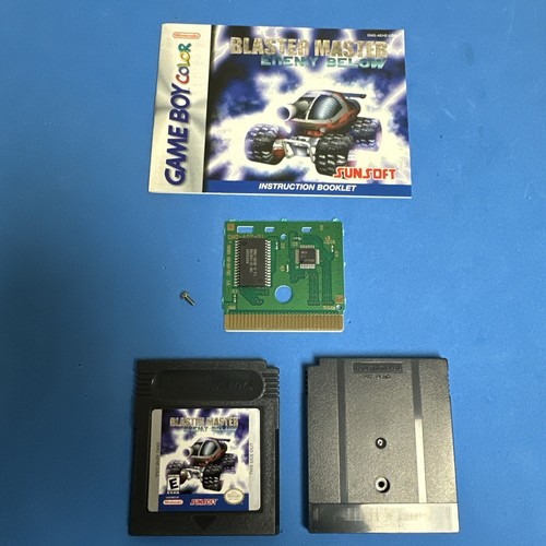 Blaster Master: Enemy Below (Nintendo Game Boy Color, 2000) GB With ...