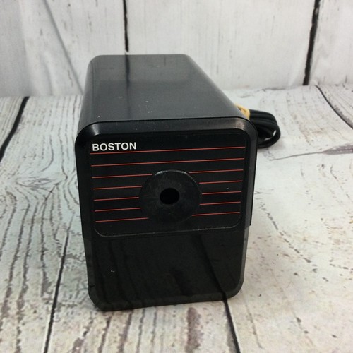 Boston Hunt Electric Pencil Sharpener Black Edition Home Office 296A ...