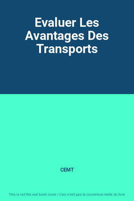 Evaluer Les Avantages Des Transports de CEMT | eBay