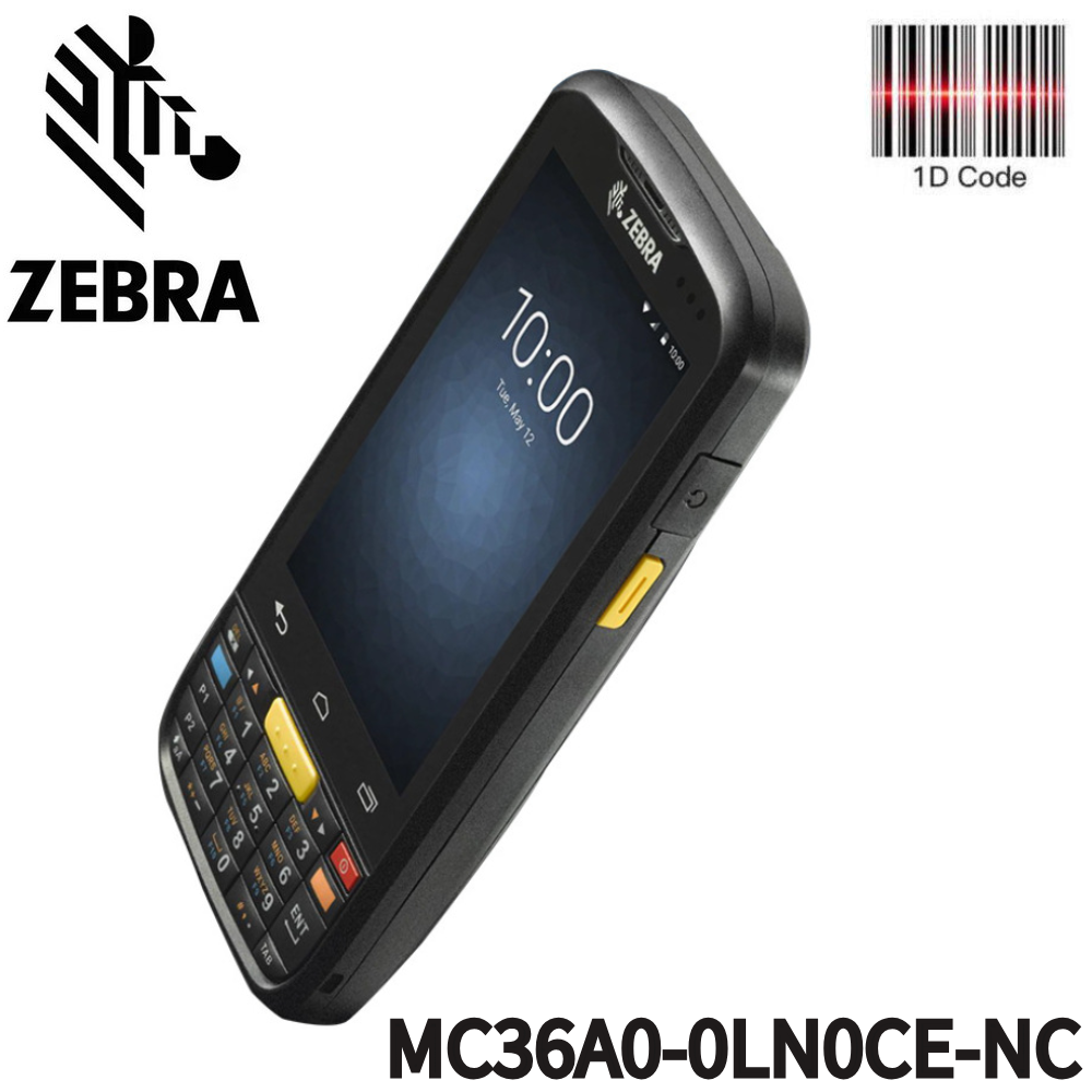 Zebra MC36A0-0LN0CE-NC 1D Handheld Wired Barcode Scanner Mobile Data Collector | eBay