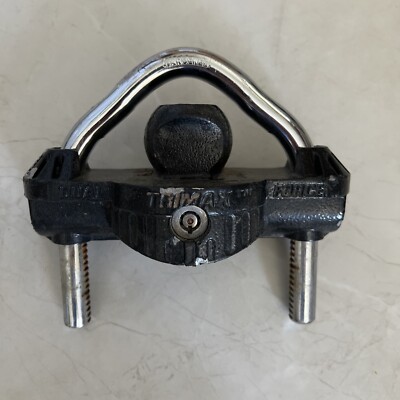 Trimax Dual Force Trailer Lock UMAX50 No Key 885380698982| eBay