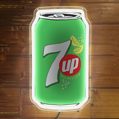 7up Soda Drink Bar Club Party Home Store Neon Sign Light Wall Decor12"x ...