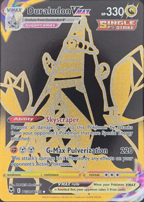 Duraludon VMAX TG30/TG30 Gold Silver Tempest Pokemon TCG | eBay