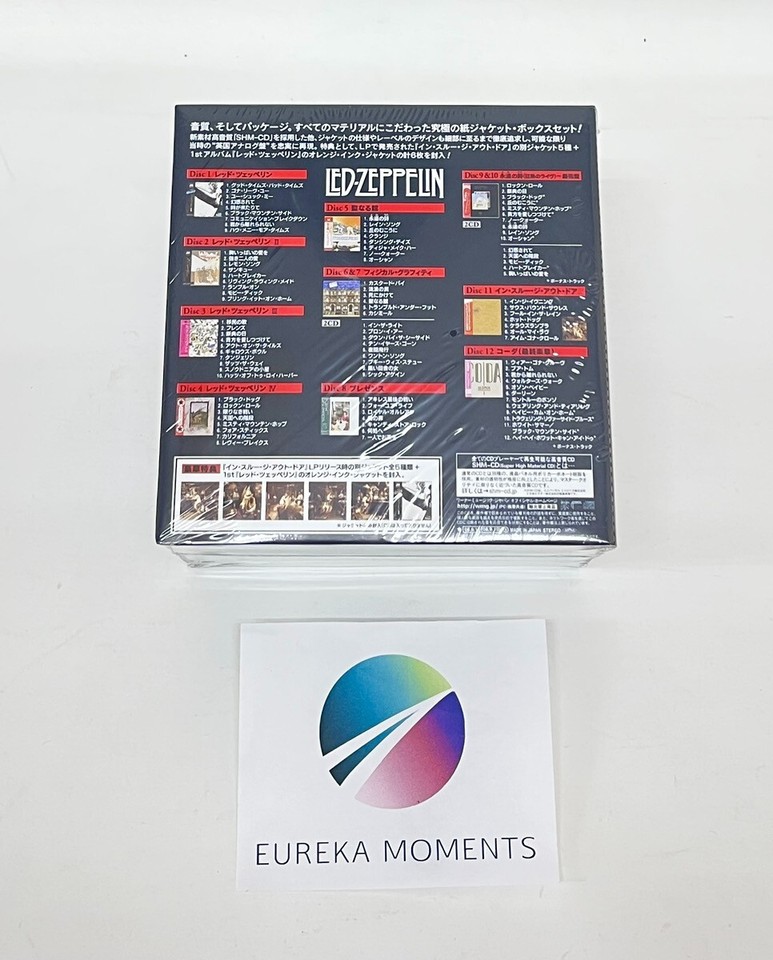 Led Zeppelin Definitive Box Set Limited Edition 12 CDs SHM-CD NEW | eBay