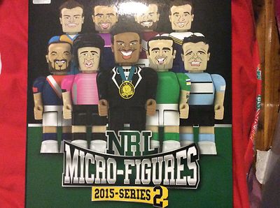 NRL Micro Figures 2015 Series 2 Select your Home Jersey Players | eBay ...