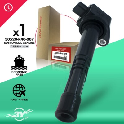 Honda Accord CR-V Civic 2.4L Genuine Ignition Coil 30520-R40-007 UF602 ...