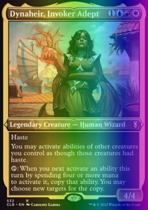 Dynaheir, Invoker Adept (532/1023) CLB NM FOIL | eBay