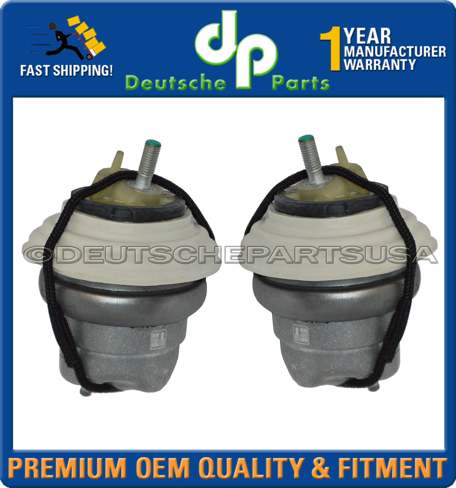 Jaguar XF 2.0 13-15 Engine Motor Mount LEFT + RIGHT C2D 19868 C2D19868 ...