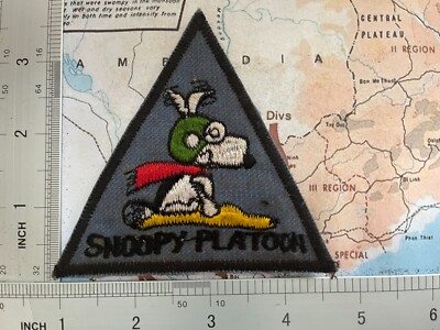 Patch , SNOOPY Platoon US A Company 1st Squadron 9th Cavalry Regiment ...