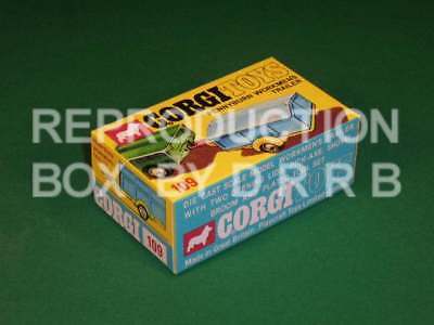 Corgi #109 Pennyburn Workman's Trailer - Reproduction Box by DRRB | eBay
