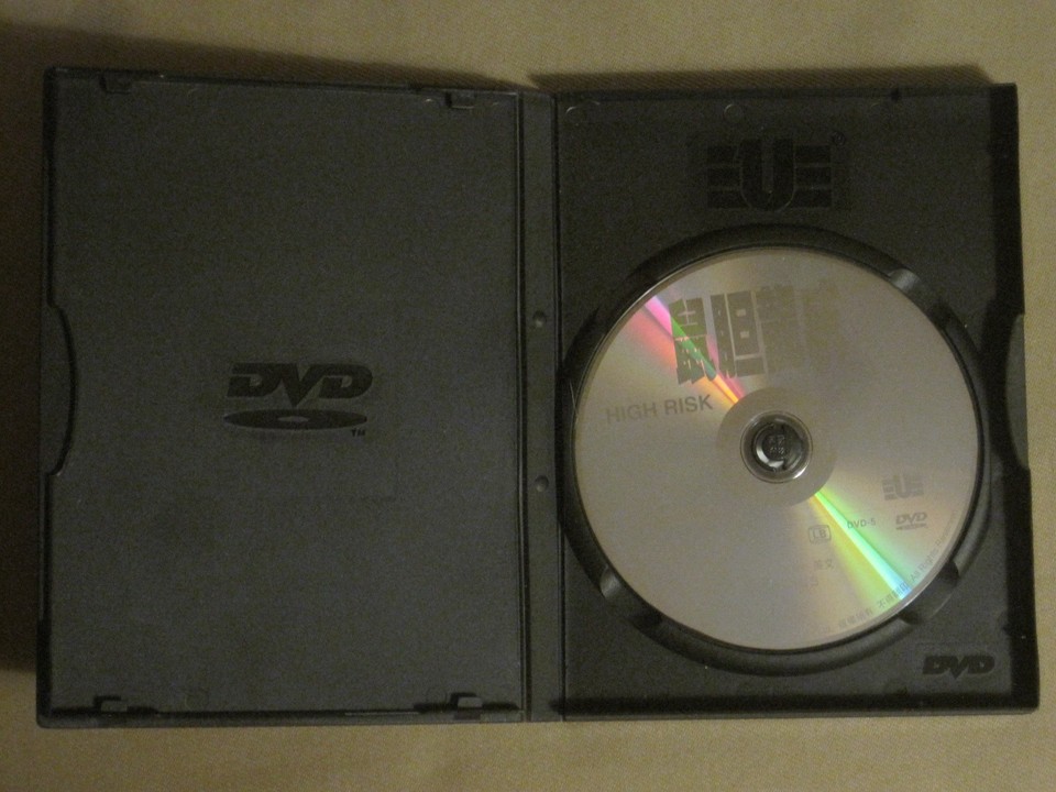 HIGH RISK (1995) DVD ALL REGION NTSC JING WONG JET LI RARE HONG KONG ...