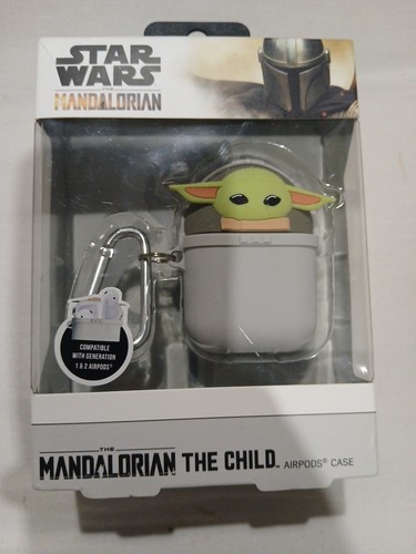 AIRPODS Case Gen 1 & 2 Star Wars The Mandalorian The Child Baby Yoda ...