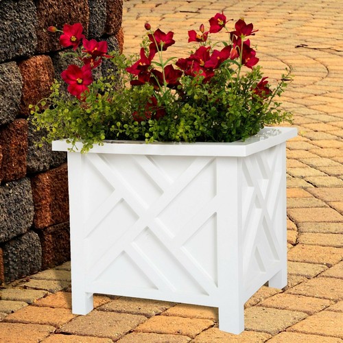 Plant Holder Planter Container Flower Box Garden Patio Lawn Outdoor ...