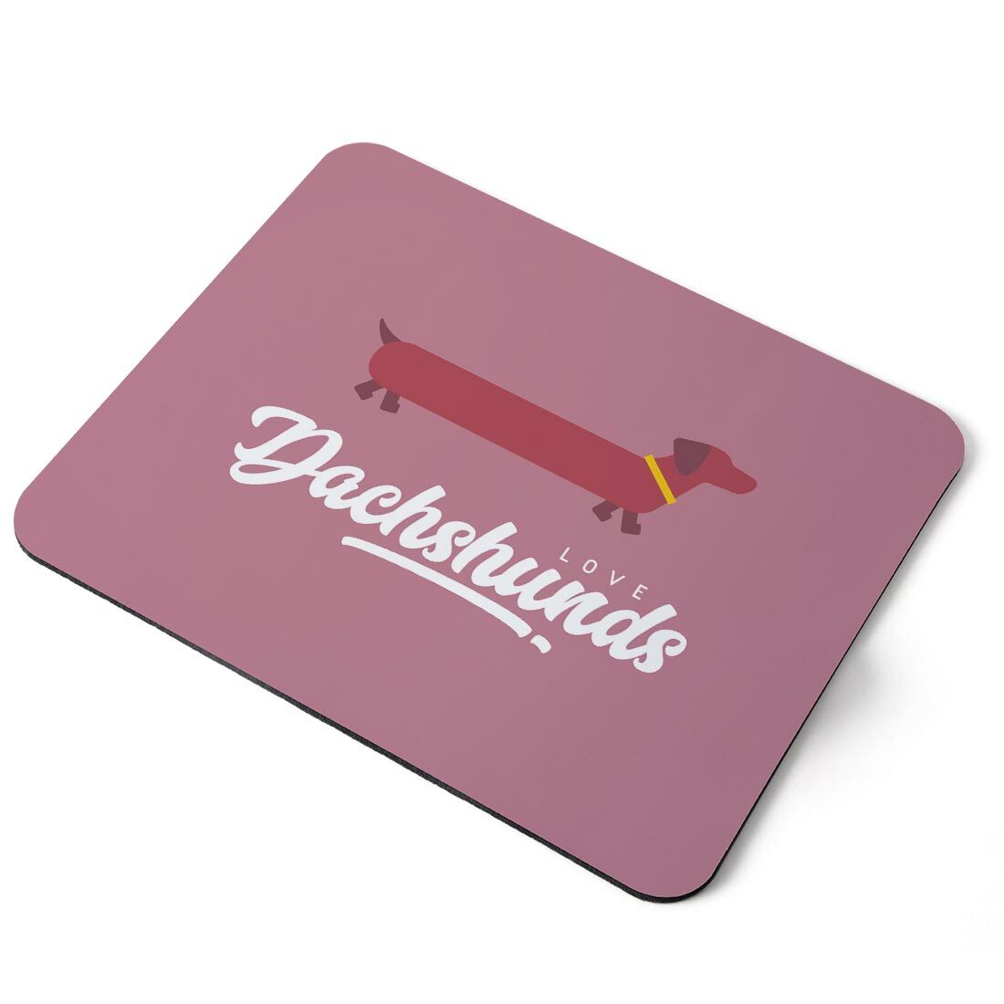 Mouse Mat Pad - Love Dachshunds Sausage Dog Laptop PC Desk Office ...