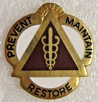 /DI Army Crest DI Pin DENTAC Fort Riley ,Dental Corps badge | eBay