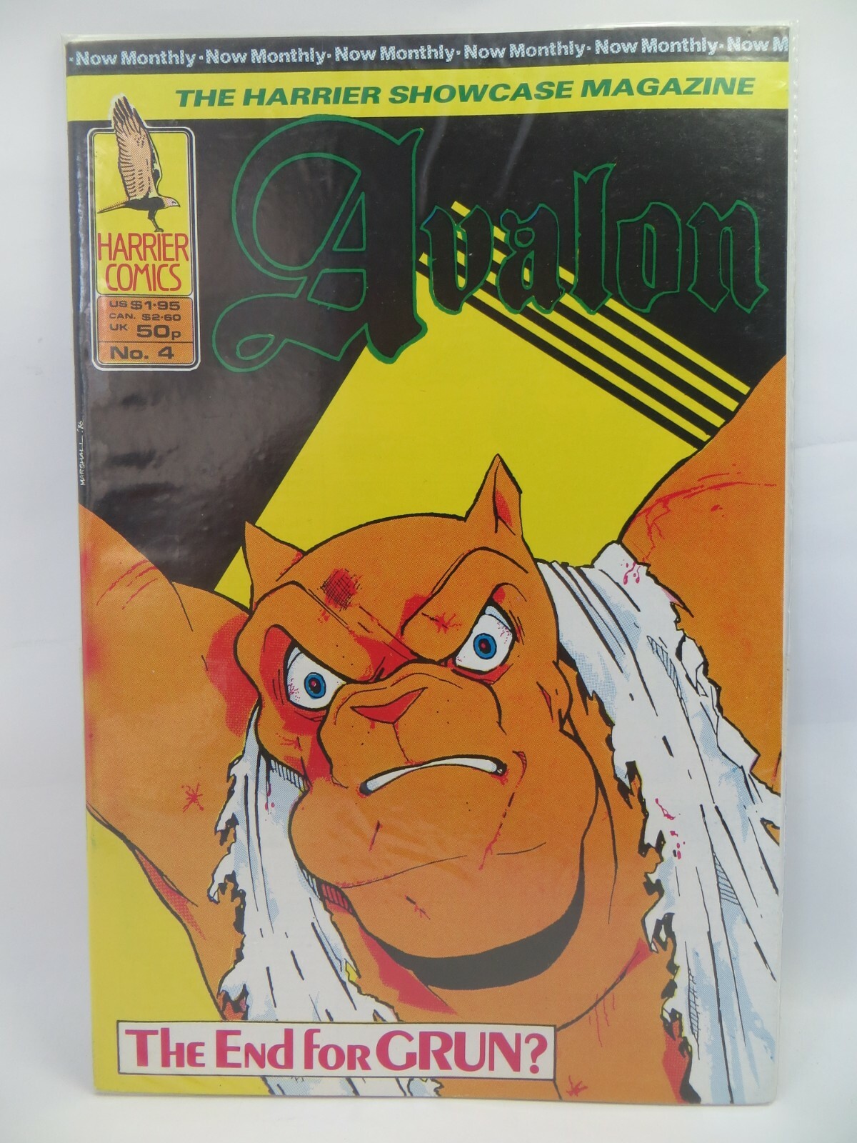 RARE Harrier Comics 1986 AVALON #1#3#4#5#6#7#8#9 +GRUN #4, DEATHWATCH ...