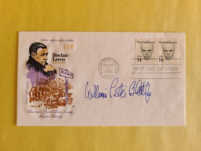 WILLIAM PETER BLATTY 1928-2014 Author " The Exorcist " SIGNED Postal FDC | eBay