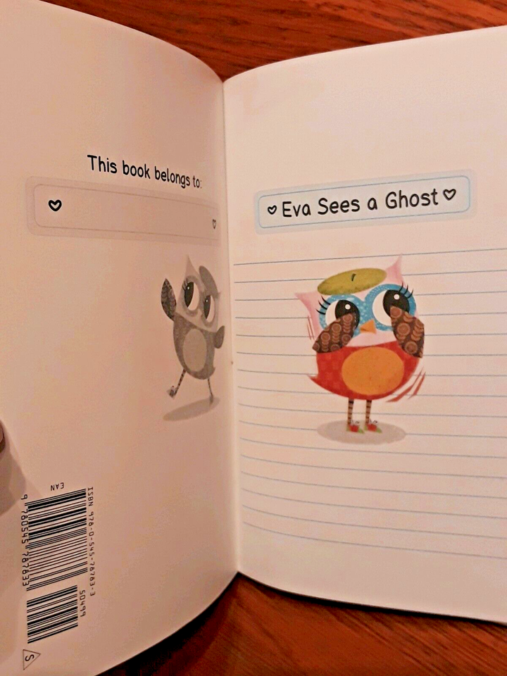 OWL DIARIES by Rebecca Elliott Paperback EVA SEES A GHOST Bk 2 ...