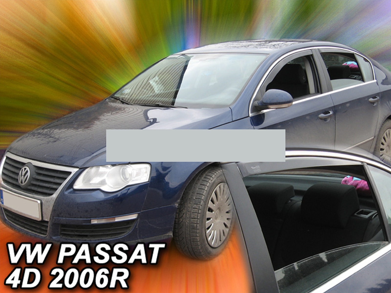 Windabweiser für Volkswagen VW Passat R-Line Edition B6 3C 2005-2010 ...