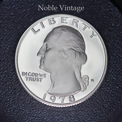 1978 S Proof Washington Quarter - From a Clad Proof Set | eBay