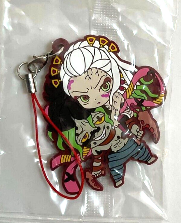 Kimetsu no Yaiba Demon Slayer Rubber Strap Mascot Daki Gyutaro Gotoge ...
