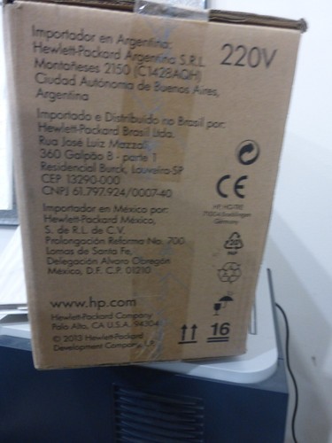 HP 220V FIXING ASSEMBLY -FUSER UNIT CE247A CODE 230813006AB (16863-41 ...