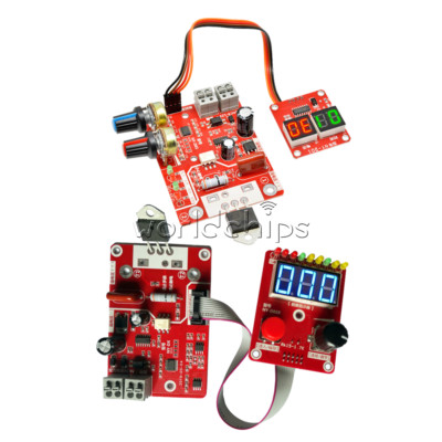40A/100A Digital Time Current Control Board Pulse Encoder Spot Welding ...