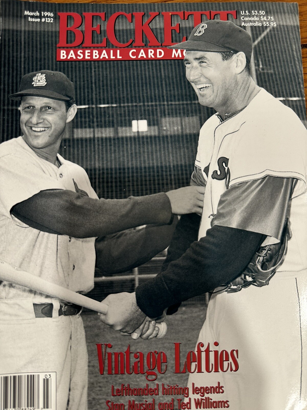 Beckett Magazine. Vintage Lefties. March 1996. | eBay