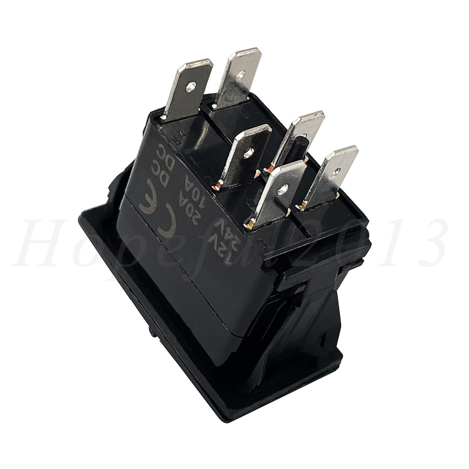 12V Blue Led Mom Rocker Switch Windshield Washer Wiper (ON) ON OFF Car ...