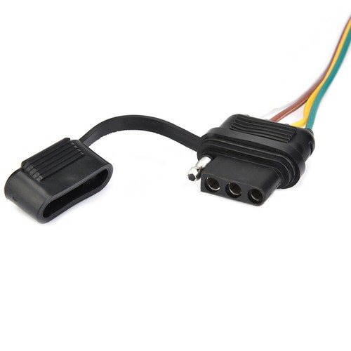 4 Pin 12V US Trailer Hitch Wiring Tow Harness For RVs PVC Material ...
