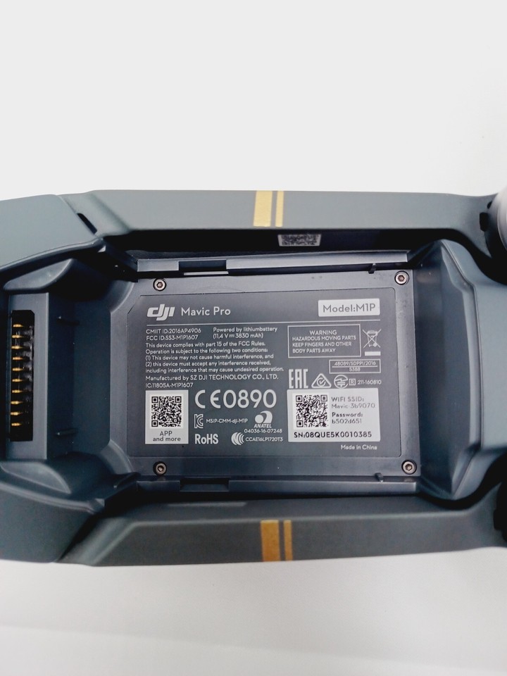 DJI Mavic Pro (M1P) Replacement Aircraft Body Only for Crash Lost Drone ...