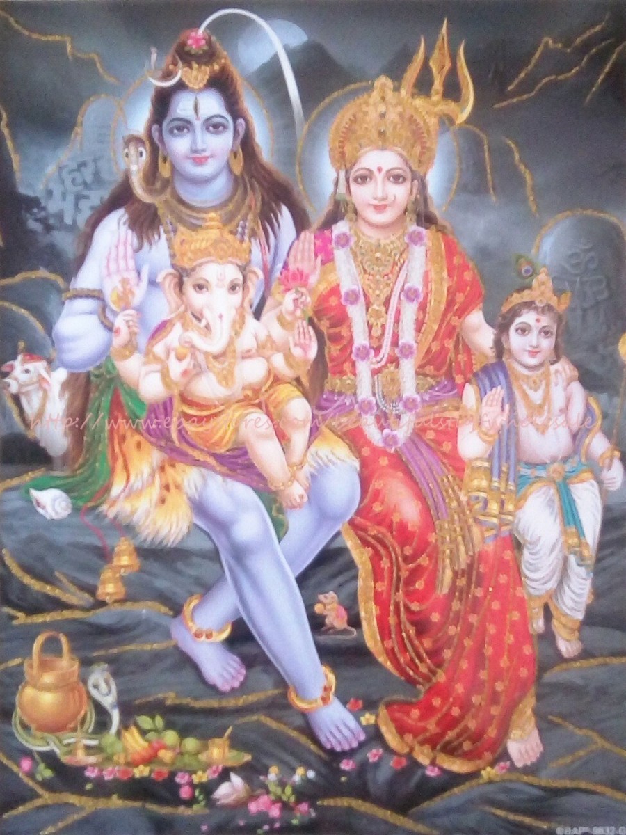 Shiva And His Family