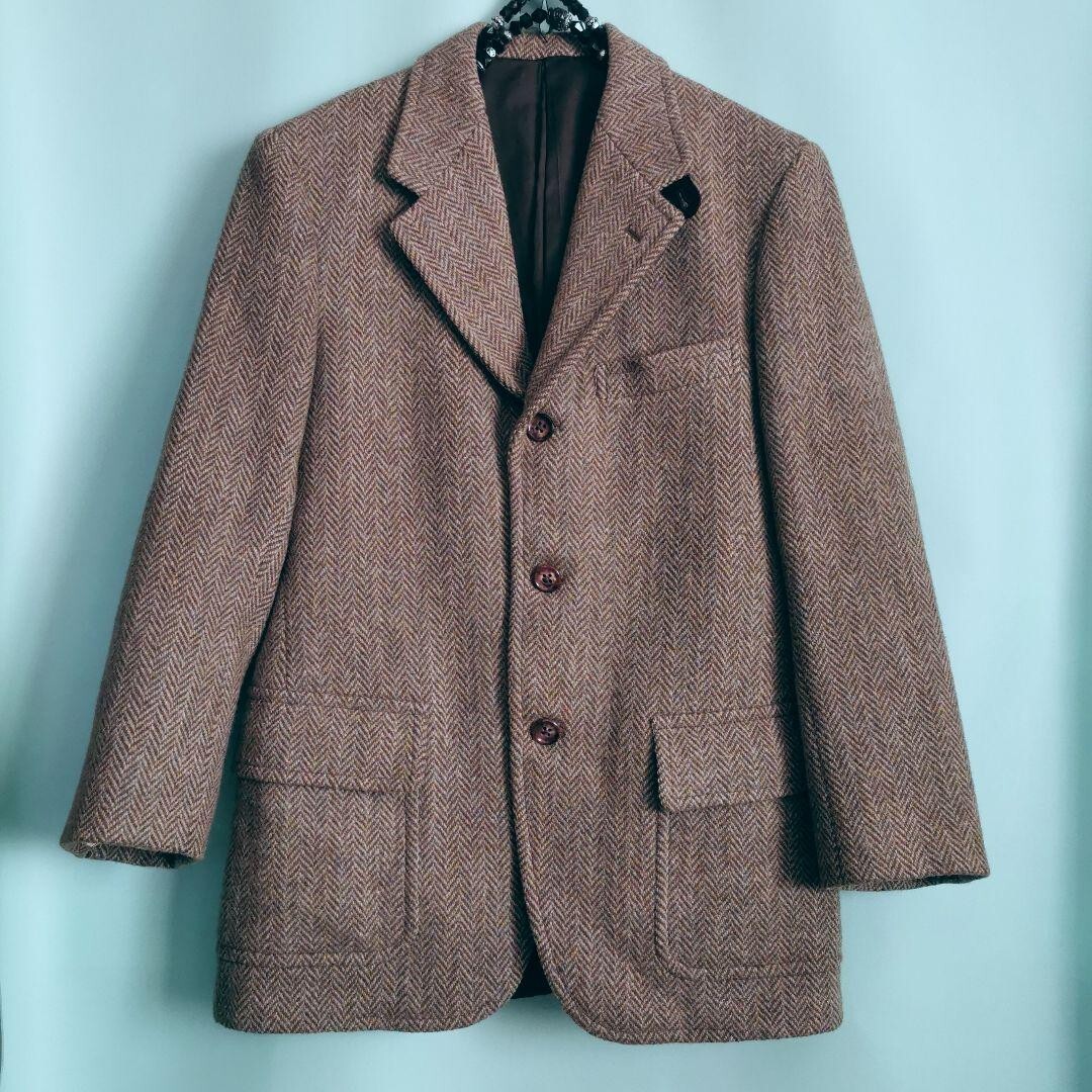 Harris Tweed CROSS&SIMON Blouson Jacket men order Mad… - Gem