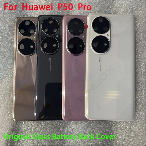 Back Battery Cover Rear Glass Housing Case Replacement For Huawei P50 ...
