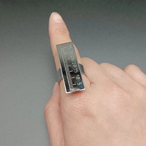 Dental Endo Gauge Finger Ruler Span Measure Scale Endodontic Ring ...