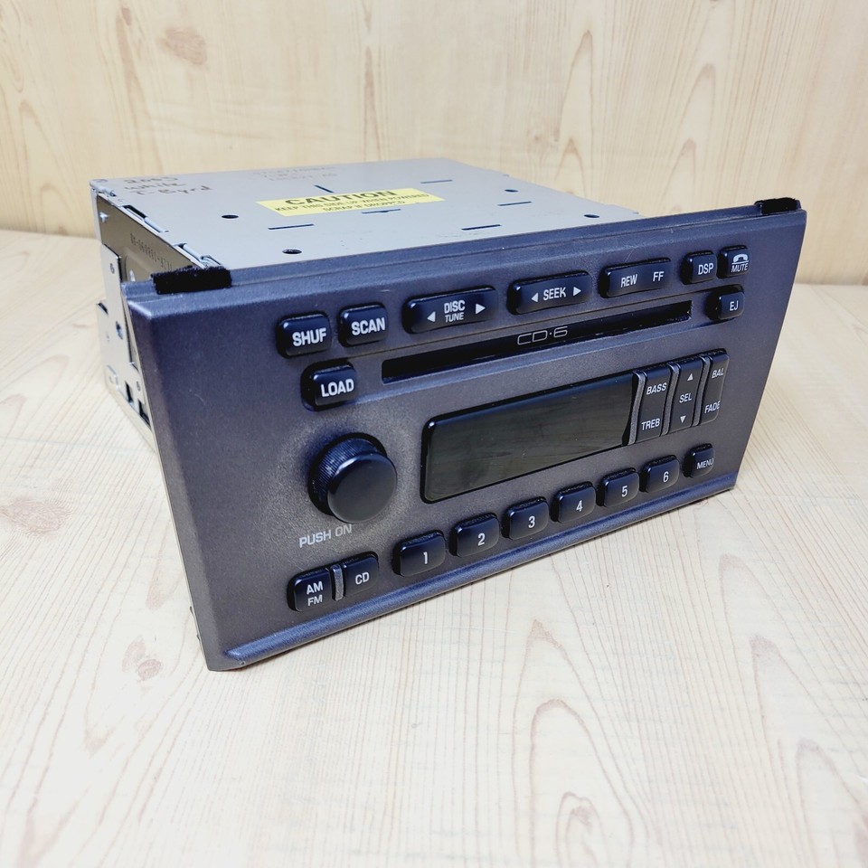 2003 Ford Thunderbird Radio Stereo Deck 6 Disc CD Player AM FM AS-IS ...