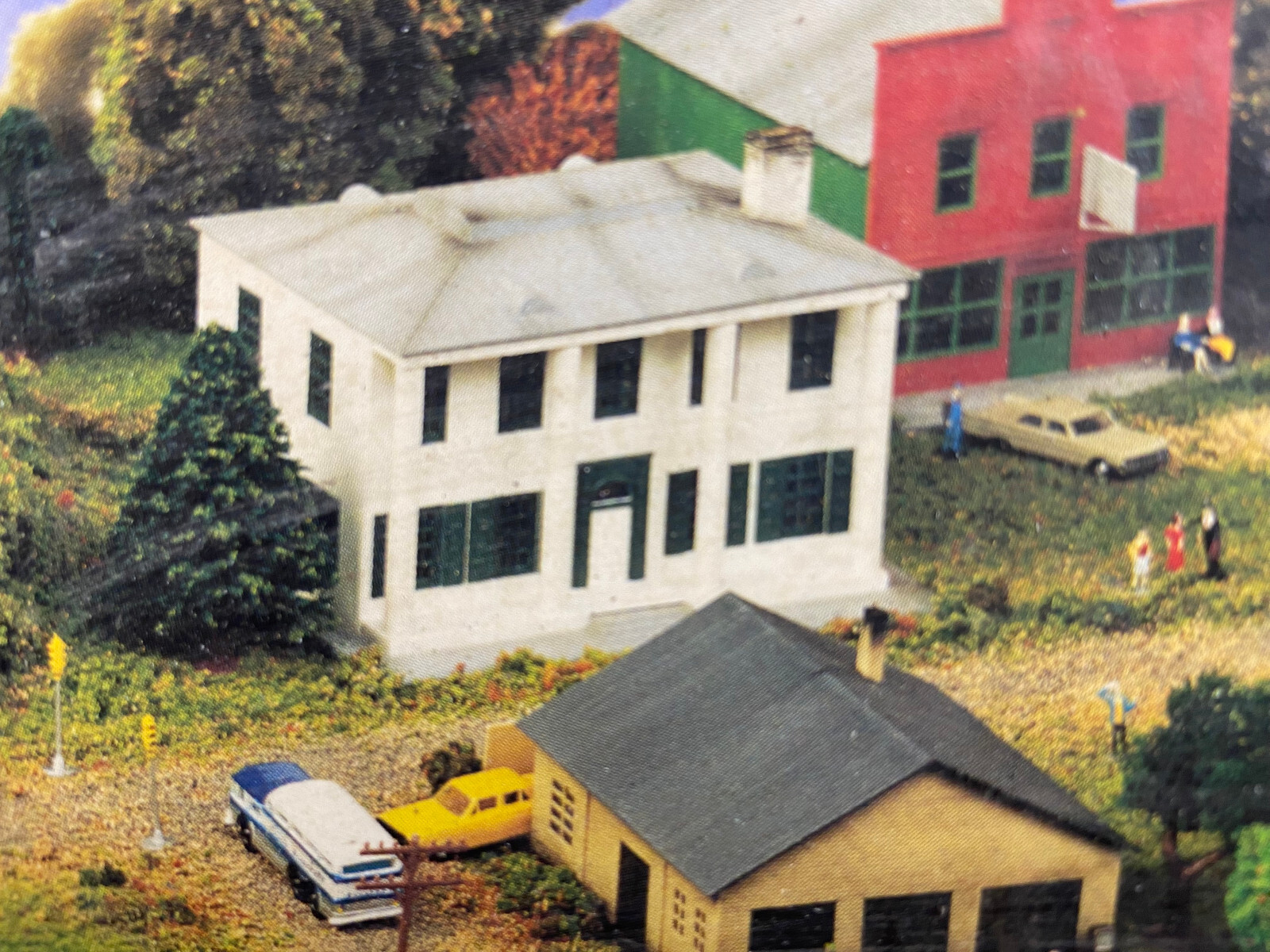 Bachmann Silver Series Plasticville USA HO Scale Georgian Mansion 45531 ...
