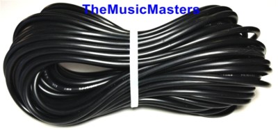 14 Gauge 50' ft Black Auto PRIMARY WIRE 12V Auto Wiring Car Power ...