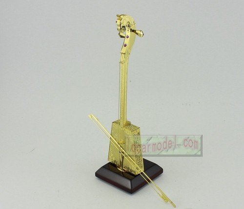 Horse head string instrument Model Gold color Ornament Collection ...