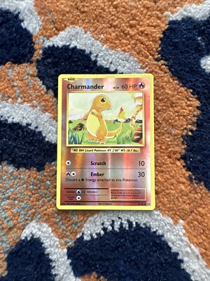Charmander 9/108 XY Evolutions Reverse Holo 2016 Pokemon Card | eBay